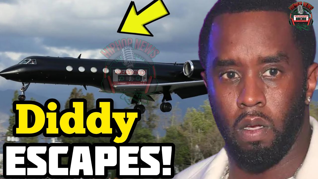 Diddy On The Run From FEDS? Escapes In His Private Jet! - YouTube