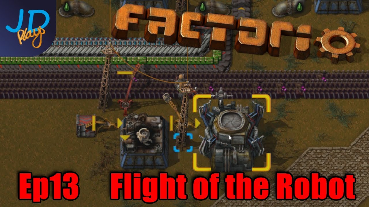 Flight of the Robot Ep13 | Factorio Biter Hell | Gameplay, Lets Play ...