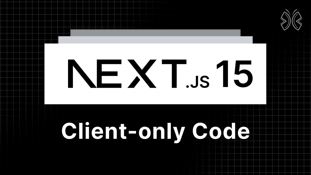 Next.js 15 Tutorial - 63 - Client-only Code - YouTube