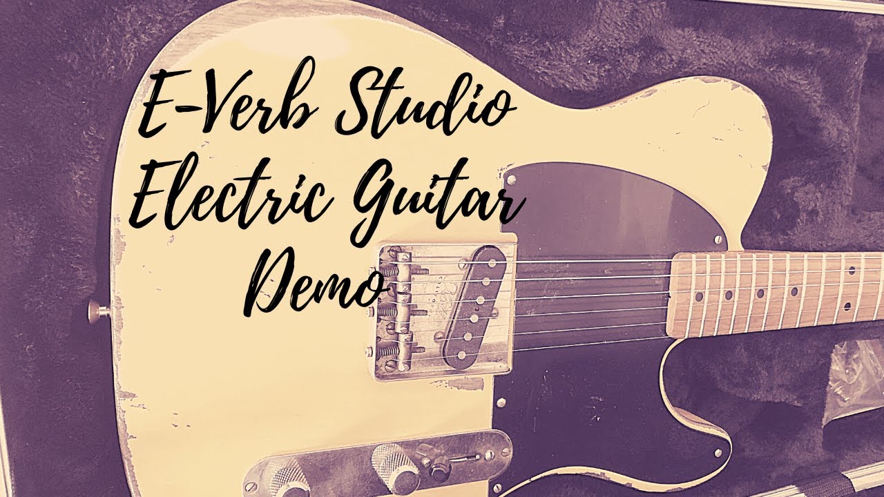 Ebo Customs E-Verb Studio Guitar Demo - YouTube