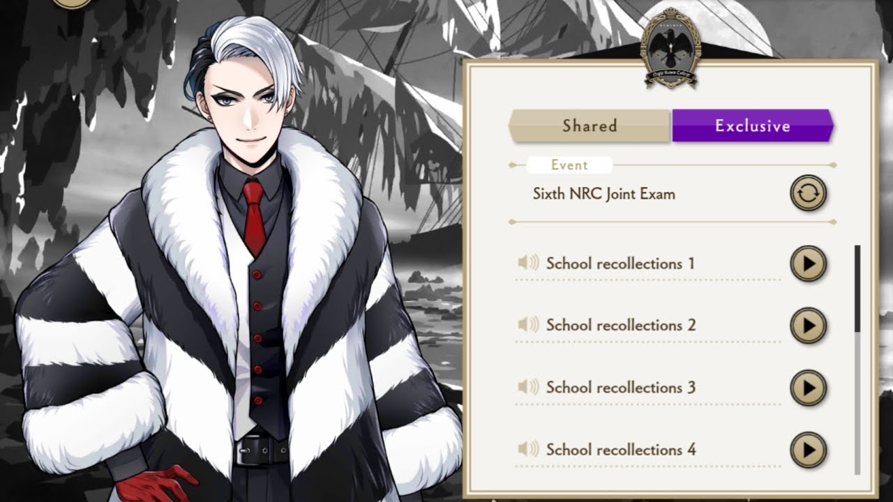 [TWST] Divus Crewel Voice Lines - Sixth NRC Joint Exam - YouTube