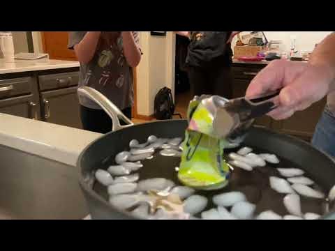 Science Experiment - Pop Can Implosion - YouTube
