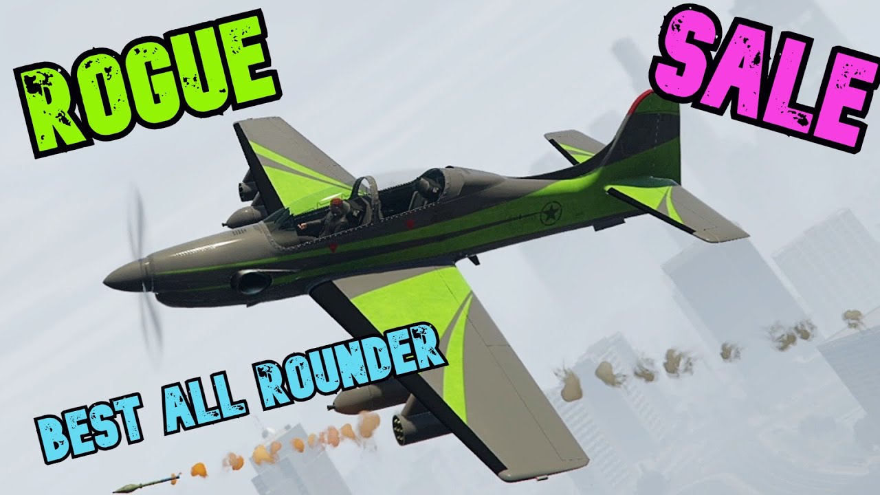 GTA V Review | SALE - Rogue | Budget All Round Fighter Aircraft ...