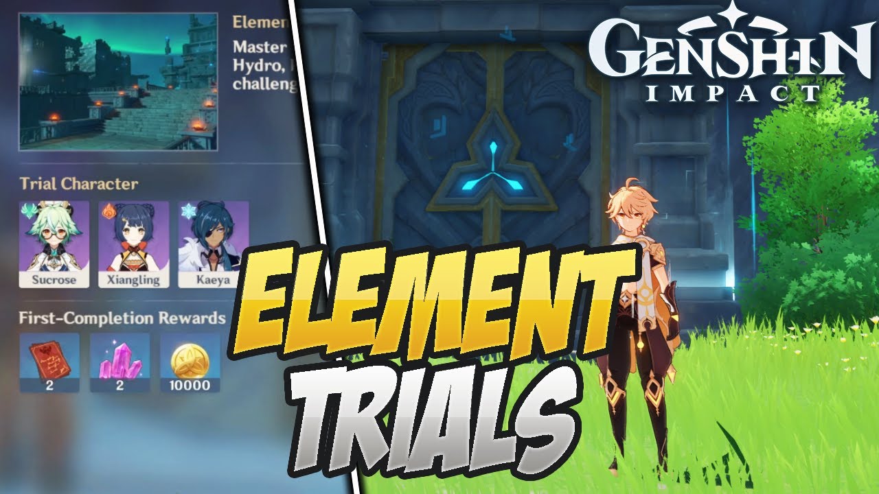 Don't FORGET To Do THESE! Elemental Trials! Genshin Impact - YouTube