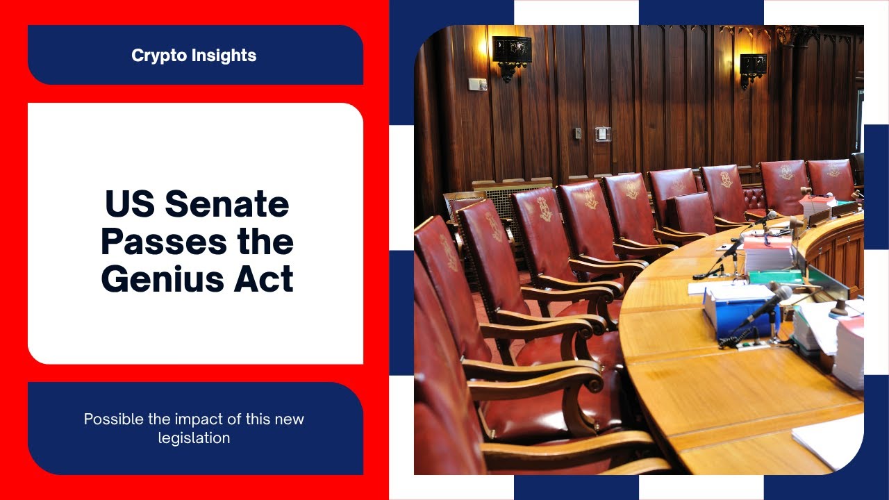 US Senate Passes the Genius Act - YouTube