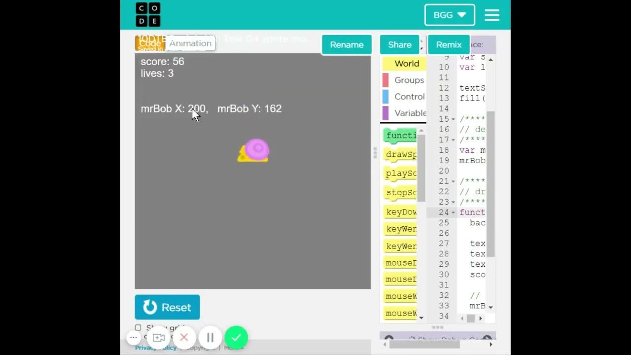 10DTEC GameLab mini skill Task 04 sprite movement part II - YouTube