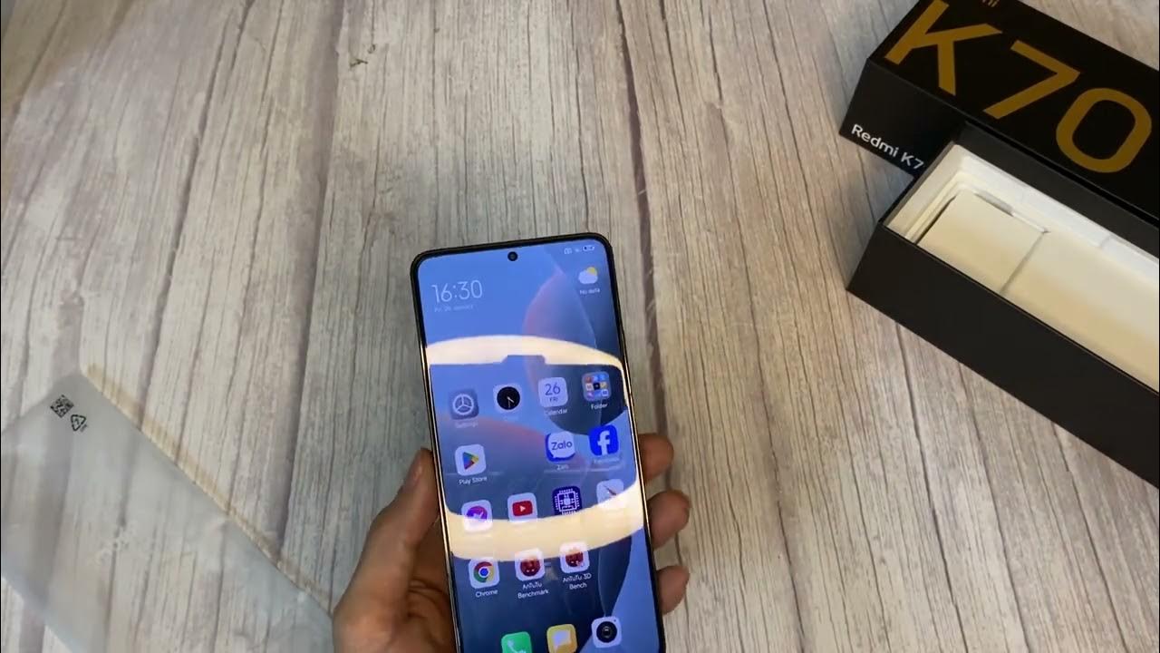 Sự trở lại khung kim loaii trên Redmi K70Pro với con chip mạnh top đầu Snapdragon 8gen3 - YouTube