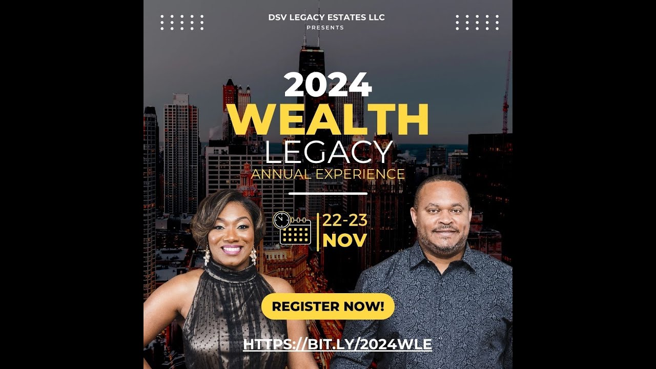2024 Wealth Legacy Experience - Speaker Reveal! - YouTube