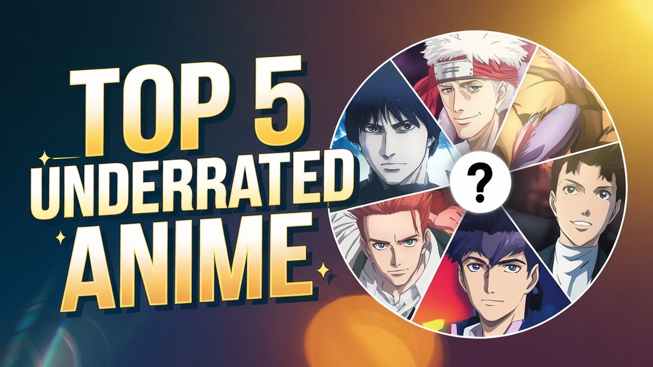 Top 5 Underrated Anime You Should Watch - YouTube