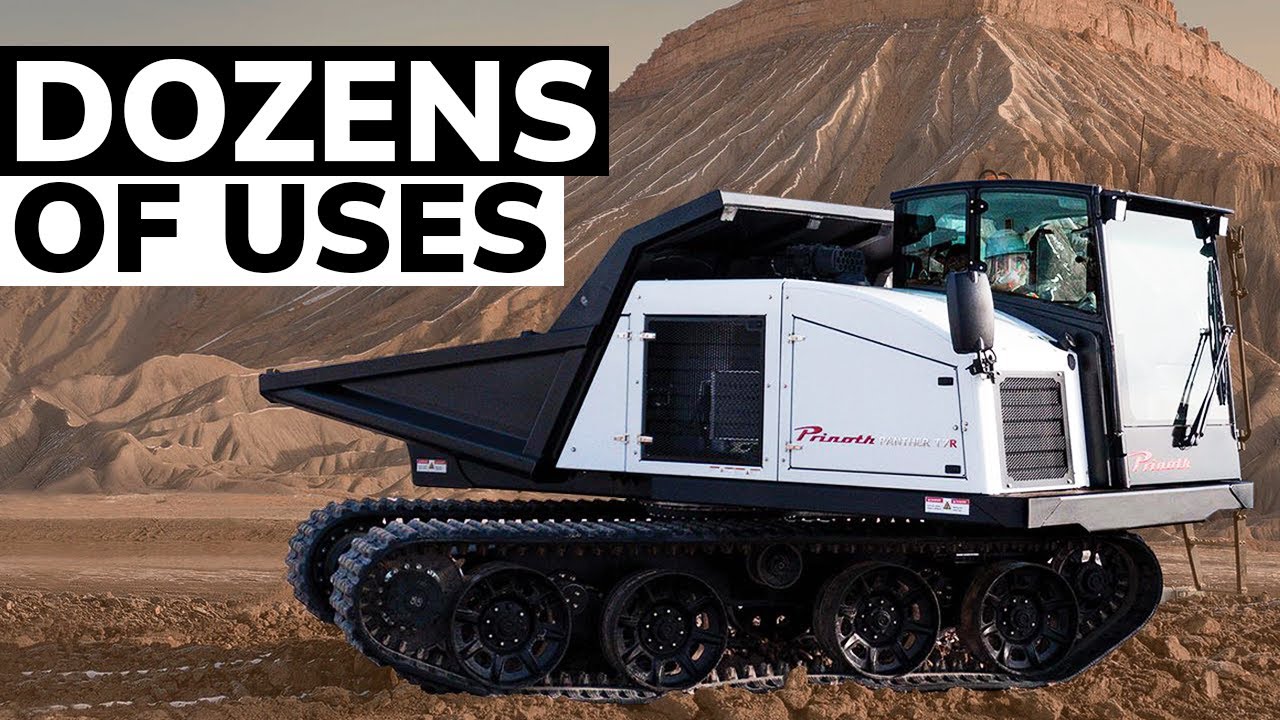 Prinoth’s Lineup of Versatile Machines Have Dozens of Uses - YouTube