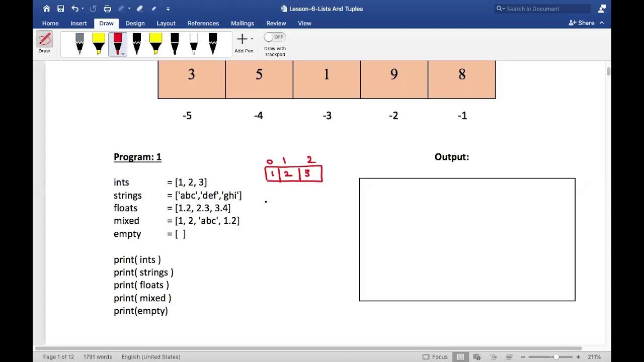 List And Tuples | Object-Oriented Thinking In Python | Day 10 - YouTube