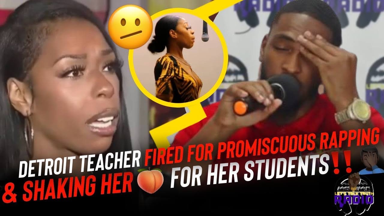 Detroit Teacher FIRED For Promiscuous Rapping & Shaking Her 🍑 For Her ...