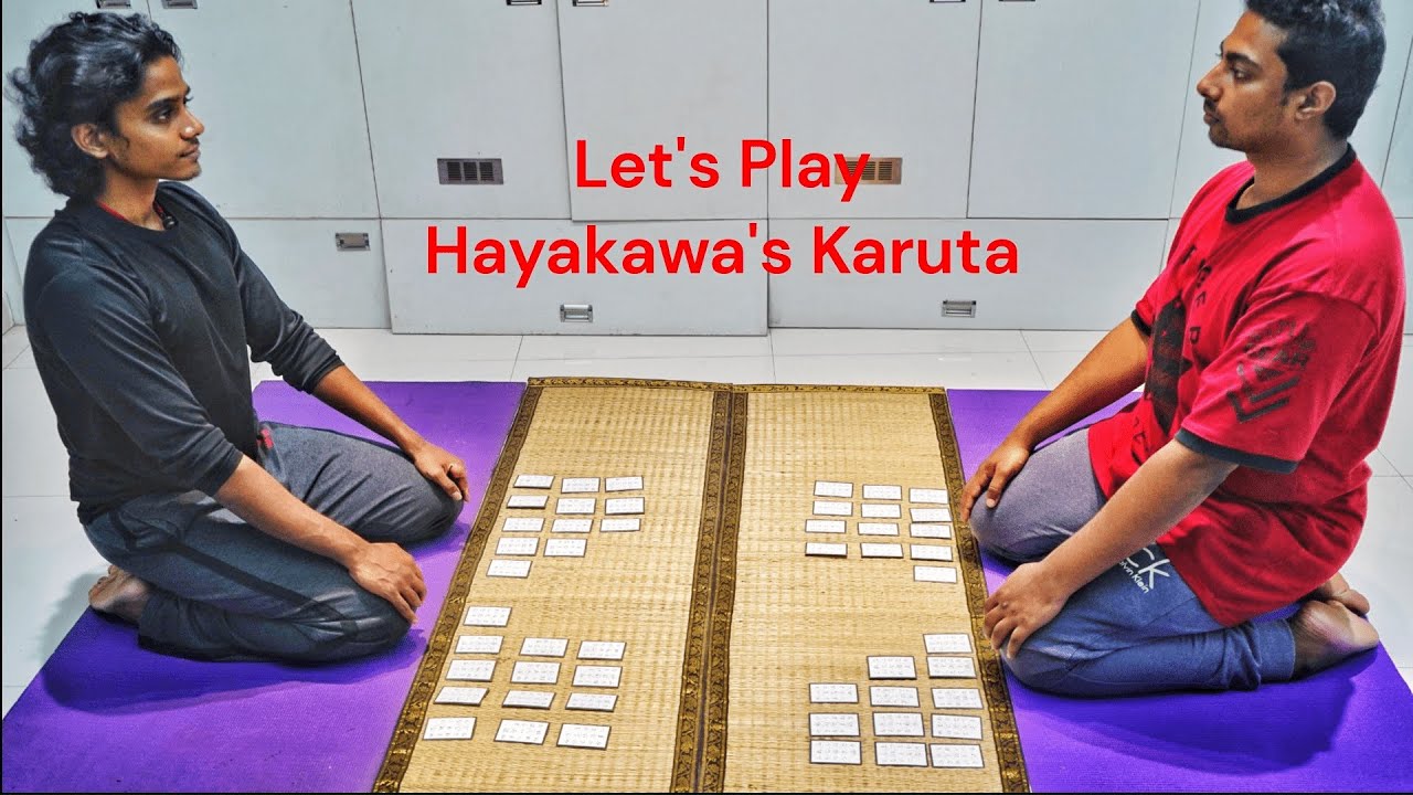 Introduction about 百人一首 (Hyakunin Isshu) & 歌がるた (Uta - Garuta) - YouTube