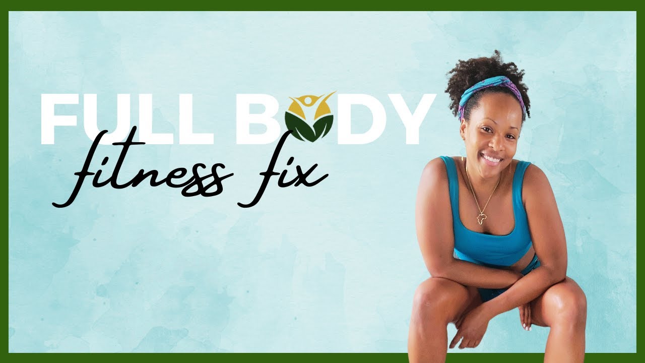 12 Day Fitness Fix : Arms, Core, Booty, Back | Full Body Workout - YouTube