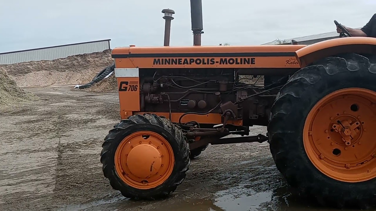 MINNEAPOLIS MOLINE G705 For Sale - YouTube