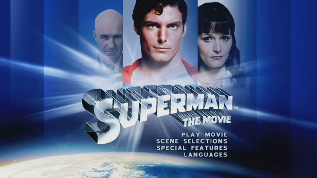 Superman (1978) DVD Menu - YouTube