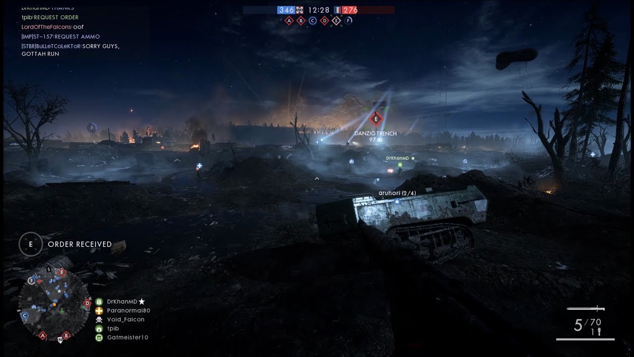 Battlefield 1 - Neville Nights Conquest Victory (Medic Gameplay)(PC ...