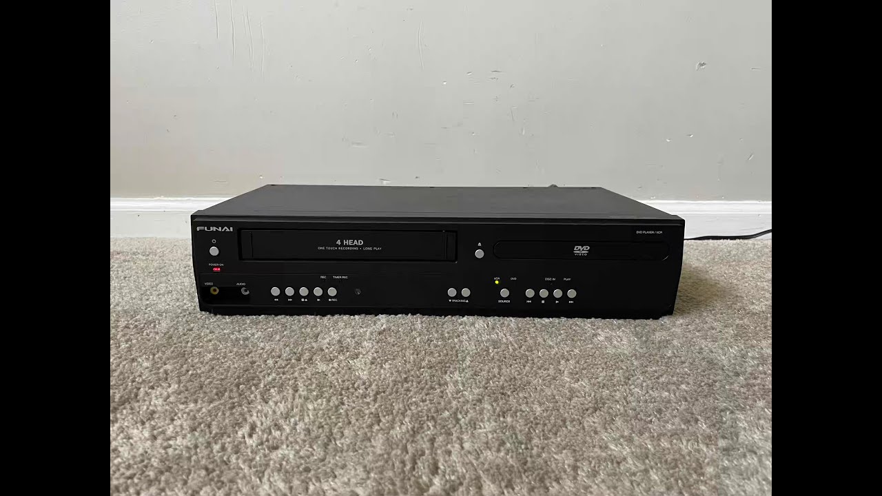 Funai DV220FX4 DVD VHS VCR Combo Compact Disc CD Player Video Cassette ...