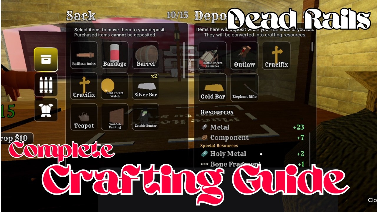 Master Craftsman FAST! Complete Crafting Guide | All Crafting Materials ...