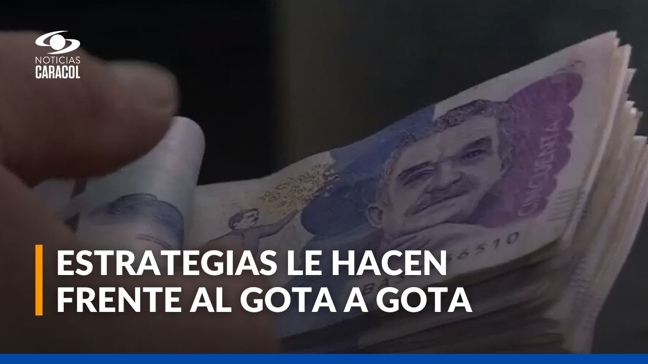 ¿Cómo está el panorama de los gota a gota en Colombia? - YouTube