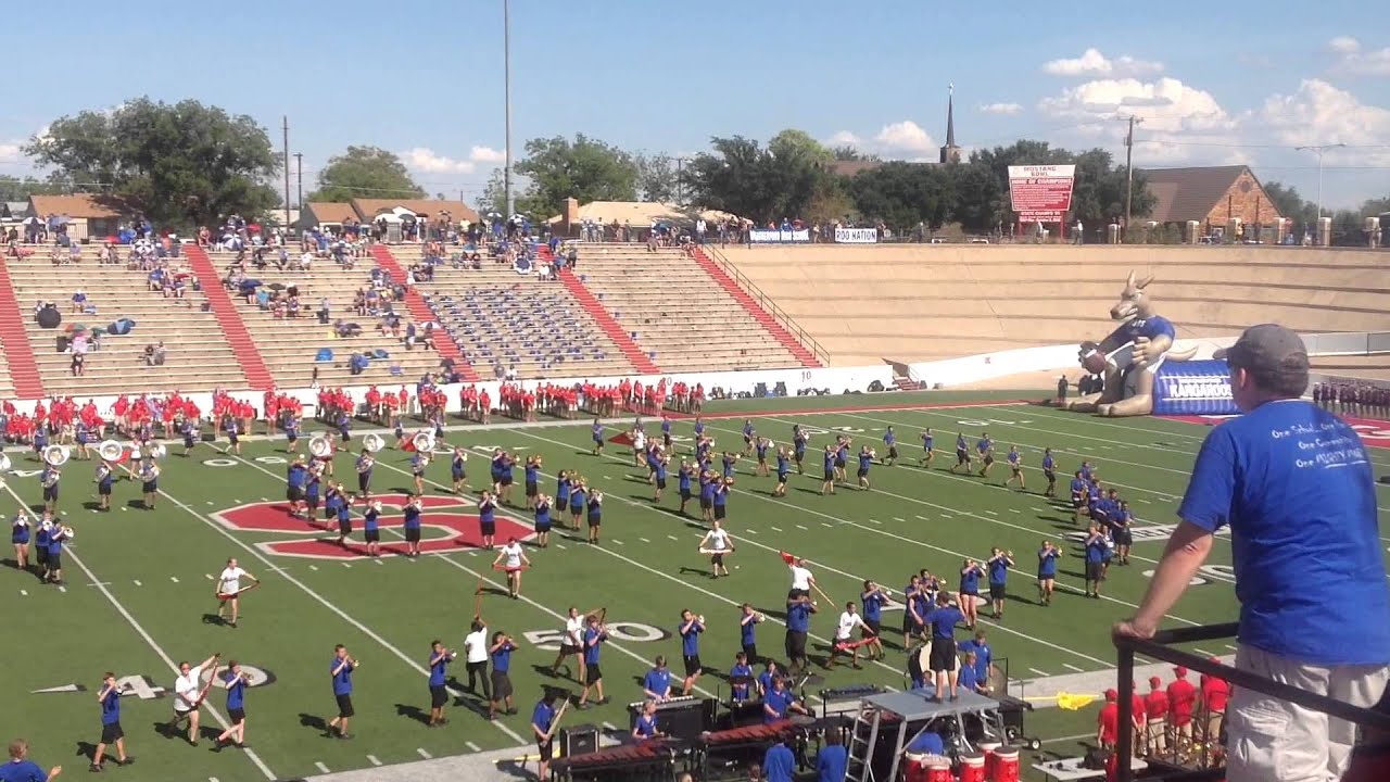 1st Game Halftime Show, Saturday 8/30/14, Mustang Bowl, Sweetwater, TX ...
