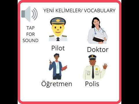Meslekler / Jobs in Turkish #learnturkish - YouTube