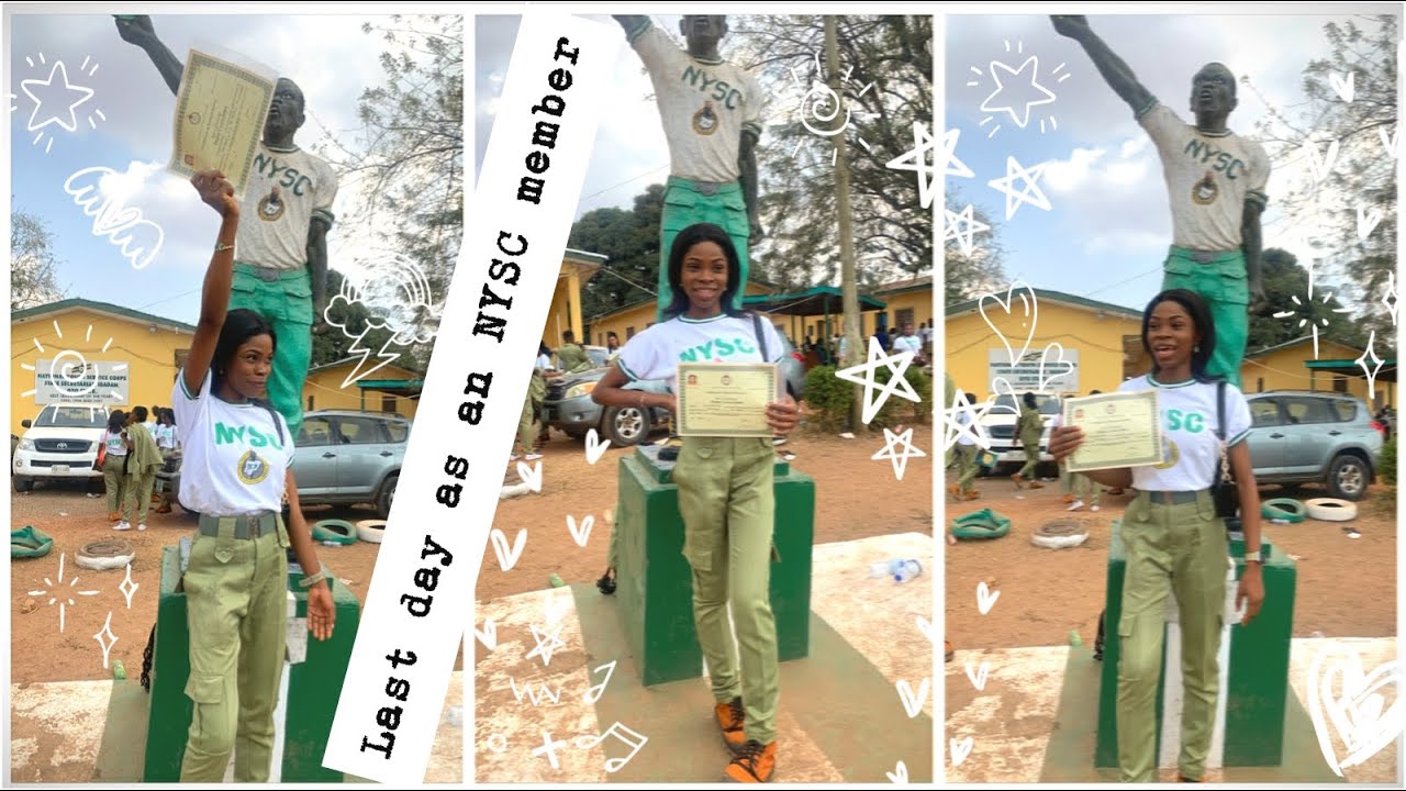 Last day As An NYSC Member | Passing Out Parade #nysc2023 #vlog - YouTube
