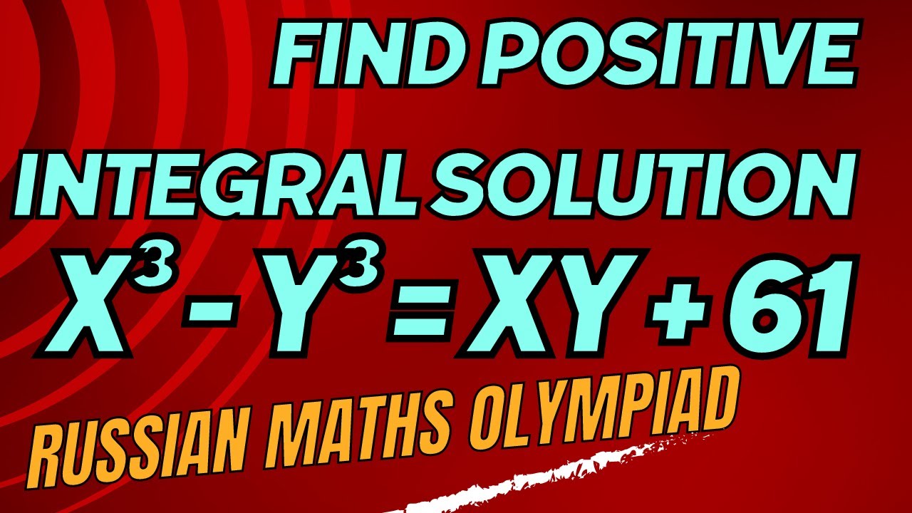 Elementary Solution to Russian Math Olympiad Question #olympiadmath ...