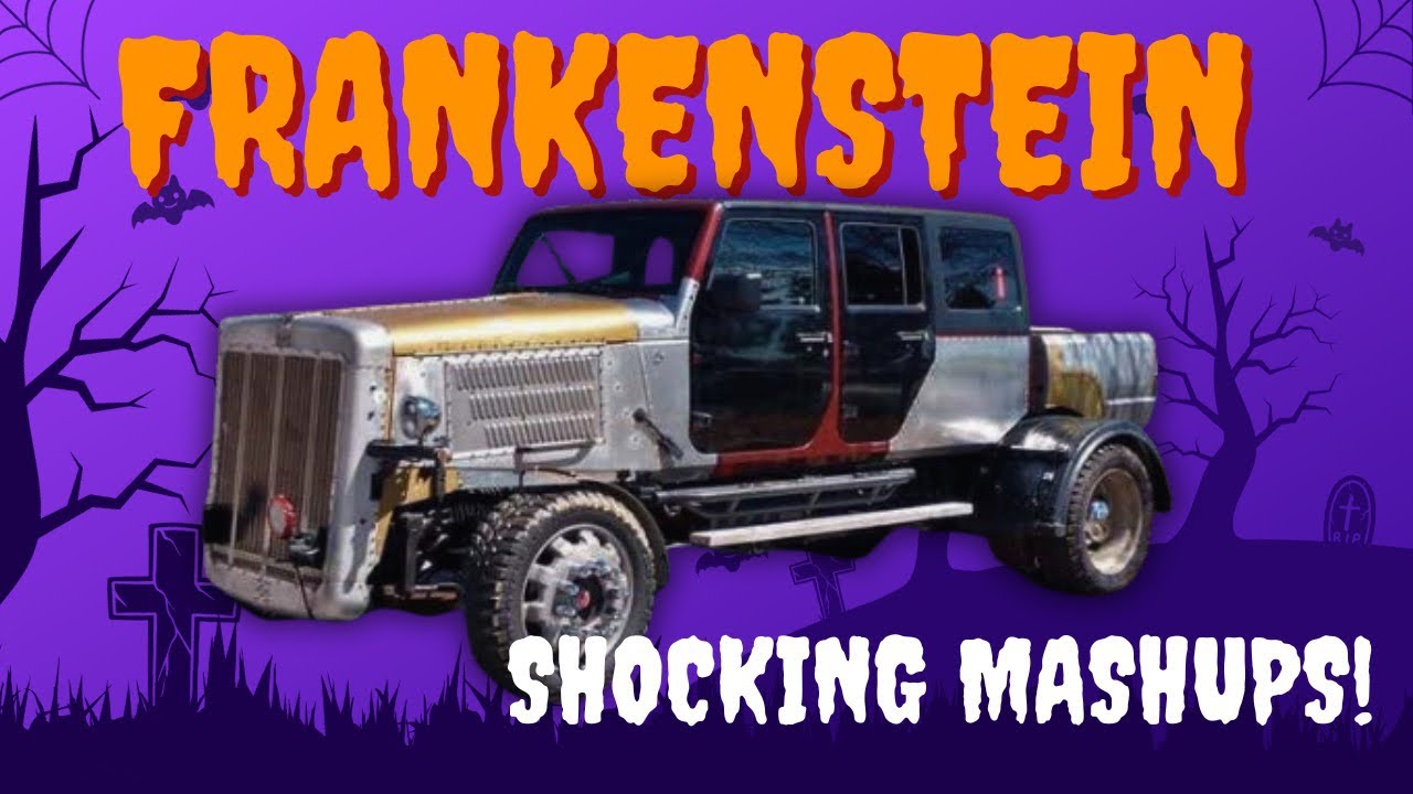 Frankenstein Cars are shocking and scary mashups, sure to give you ...