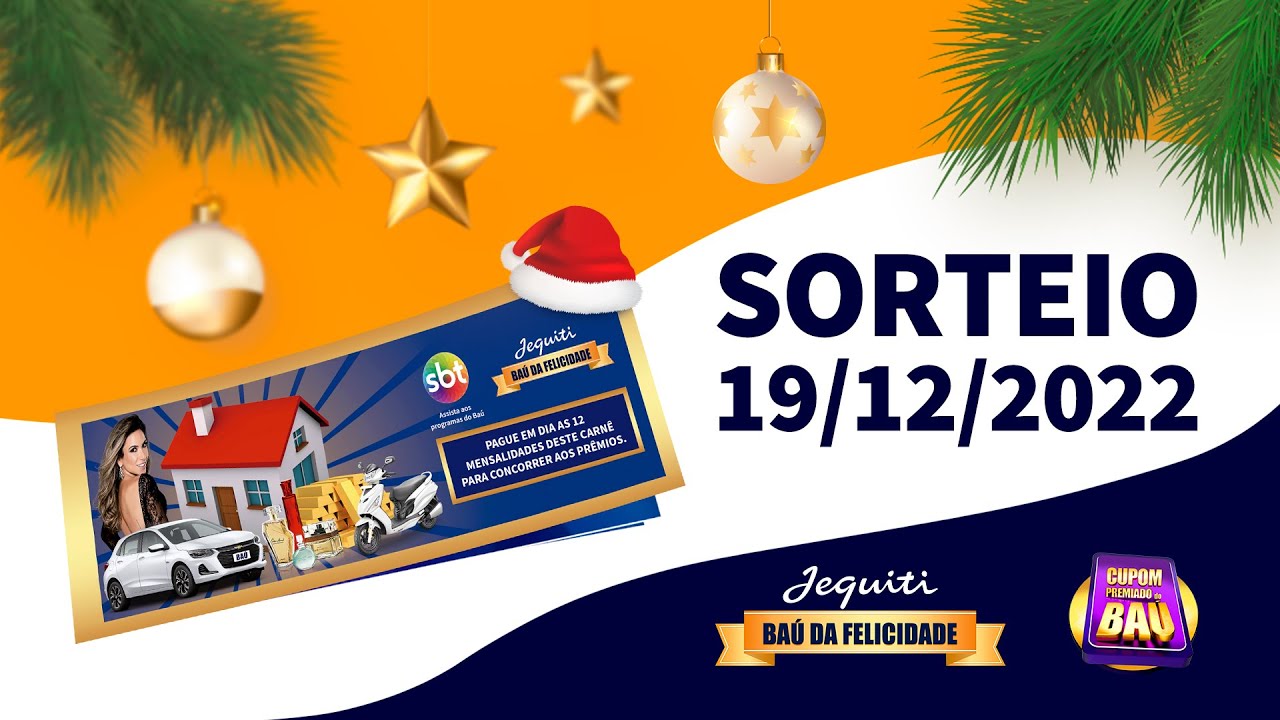 Sorteio do Cupom Premiado (19/12/2022) - YouTube