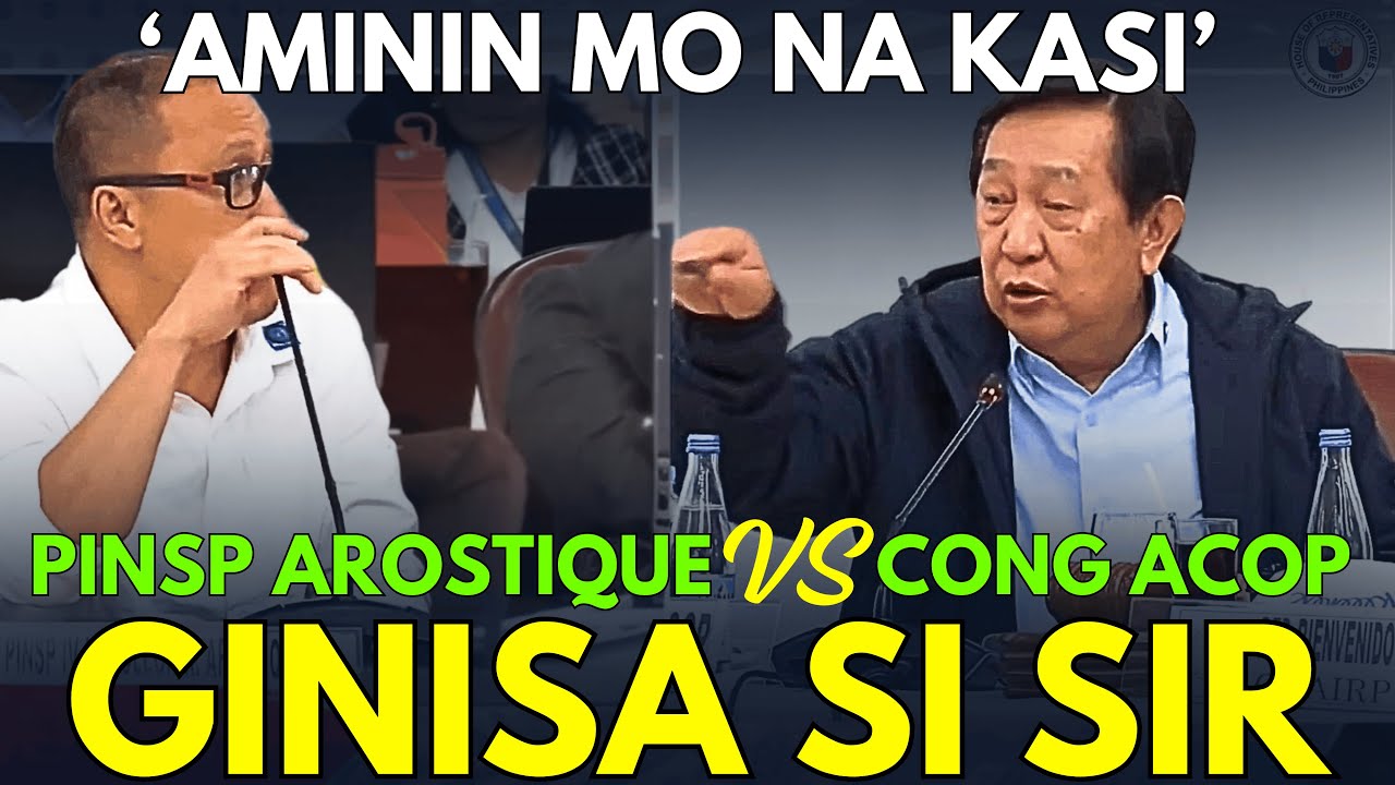CONG ACOP GINISA SI PINSP AR0STIQUE / MAINIT NA SAGUTAN / NAGKASUBUKAN ...
