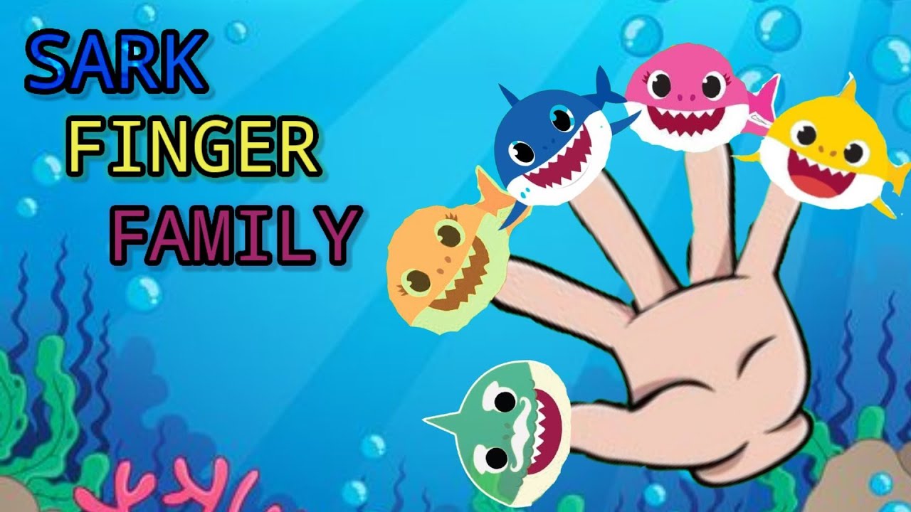Sark Finger Family.. Kiddoz Planet Nursary Rhymes and Kids song.. - YouTube