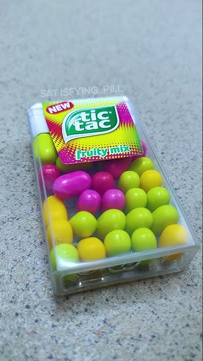 TIC TAC Satisfying Melting | Satisfying Pill #Shorts - YouTube