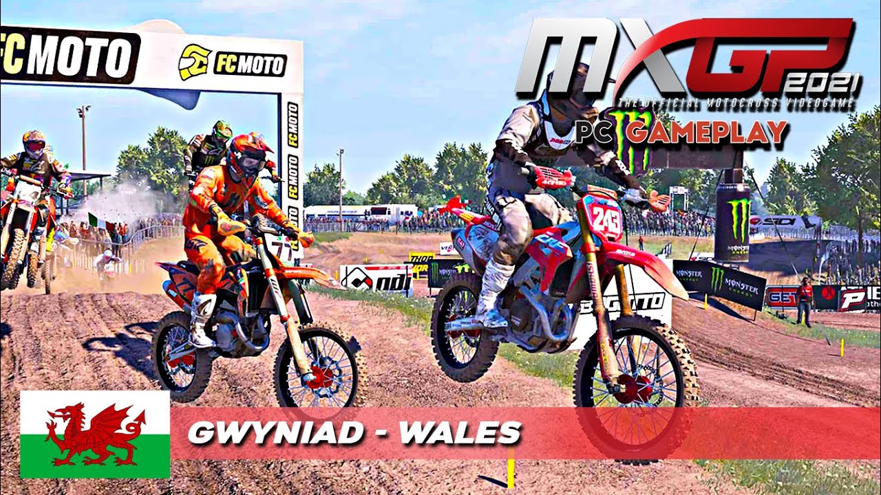MXGP 2021 TRACK GWYNIAD - WALES - YouTube