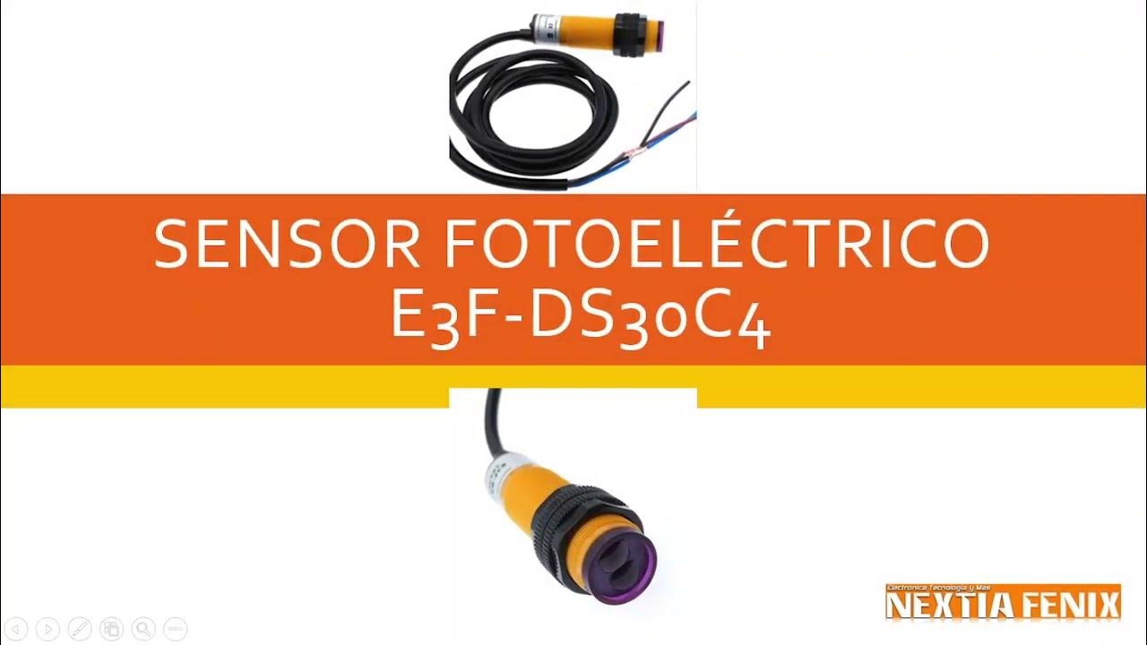 SENSOR FOTOELECTRICO E3F-DS30C4 - YouTube