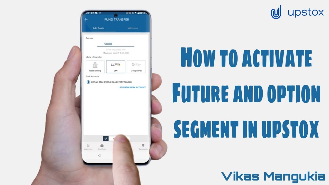 How to activate future&options segment in upstox | upstox mai naya ...