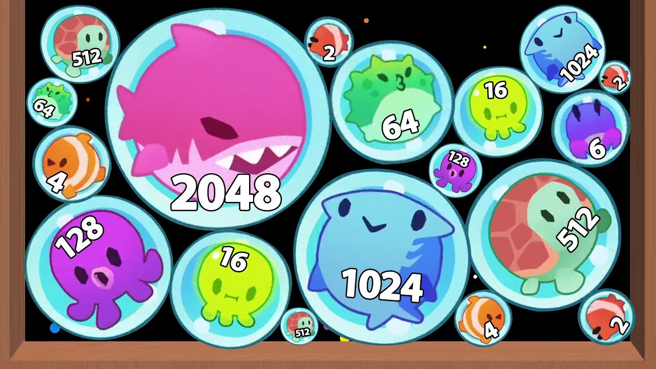 FISH MERGE MASTER: Ball Drop - 2048 Balls, Rolling Balls 2048, Chain ...