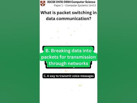iGCSE Computer Science 0478 0984 Paper 1 Unit 2 q018 v1 - YouTube