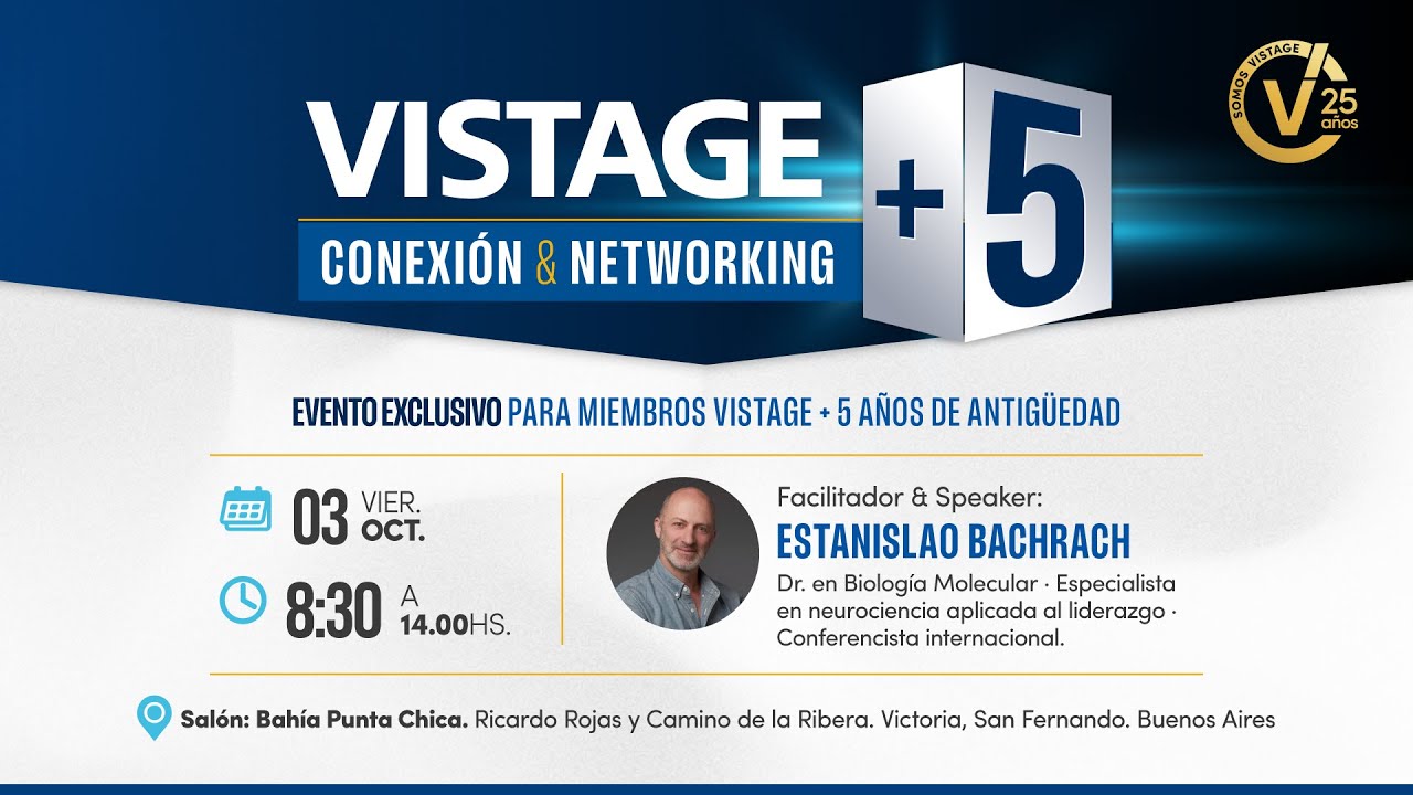 Vistage +5 - Conexión & Networking - YouTube