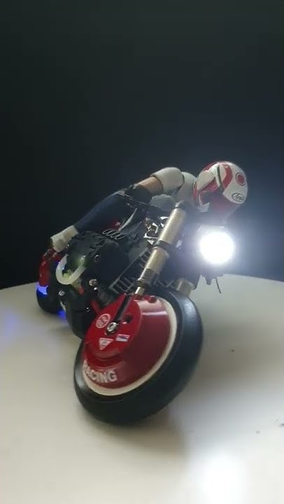 1/8 RC BIKE AKIRA CONCEPT/ KYOSHO HOR CONVERSION - YouTube