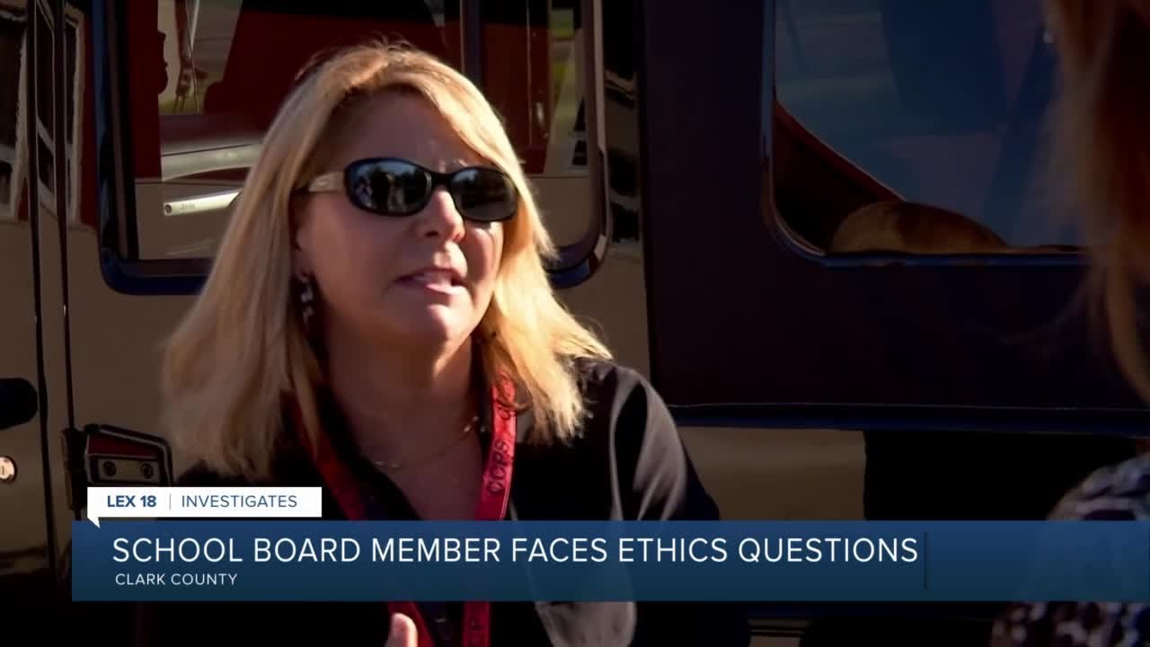 School Board Member faces ethics questions - YouTube