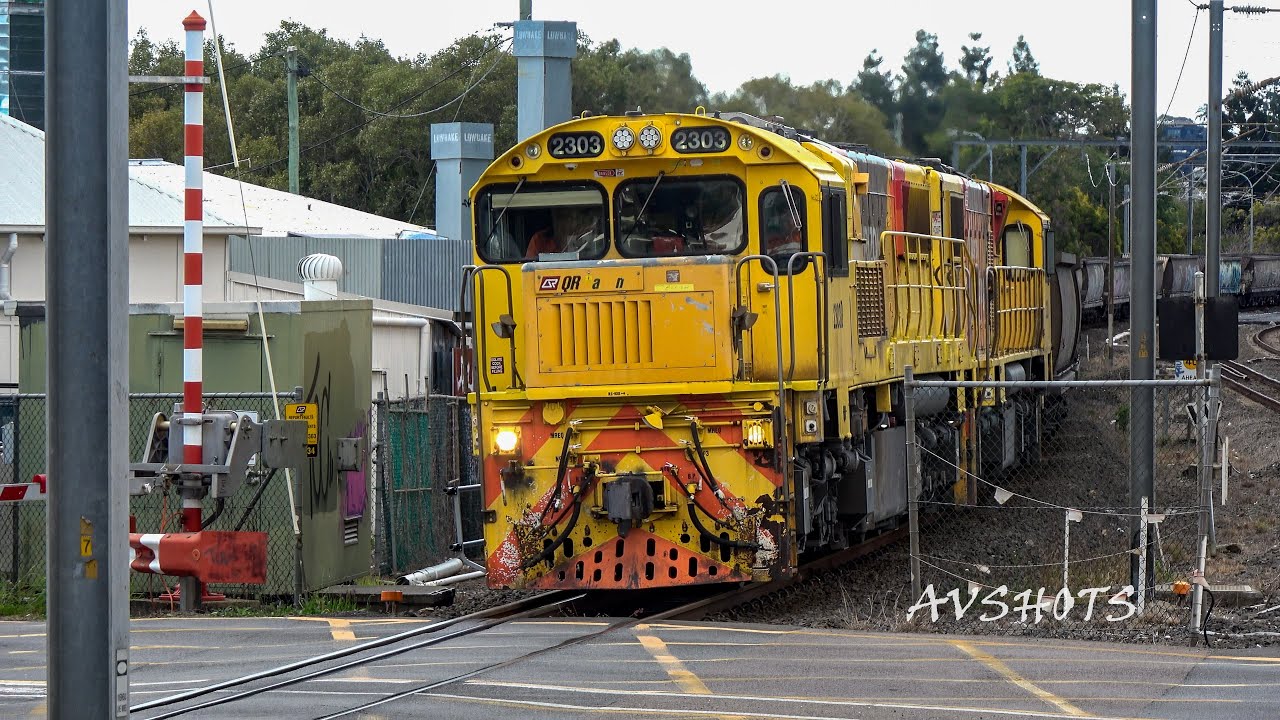 Coorparoo Trainspotting | QR 2300 Class (EMD GT22 Series) Empty Coal ...