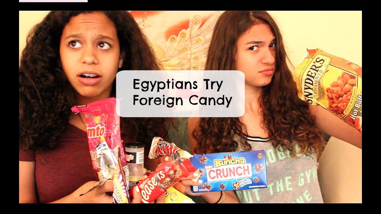 Egyptians Try Foreign Candy | Tamara - YouTube