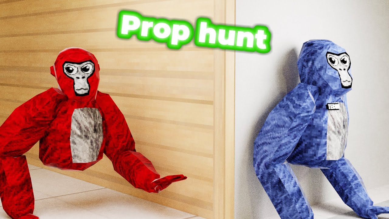 Prop Hunt In Gorilla Tag - YouTube