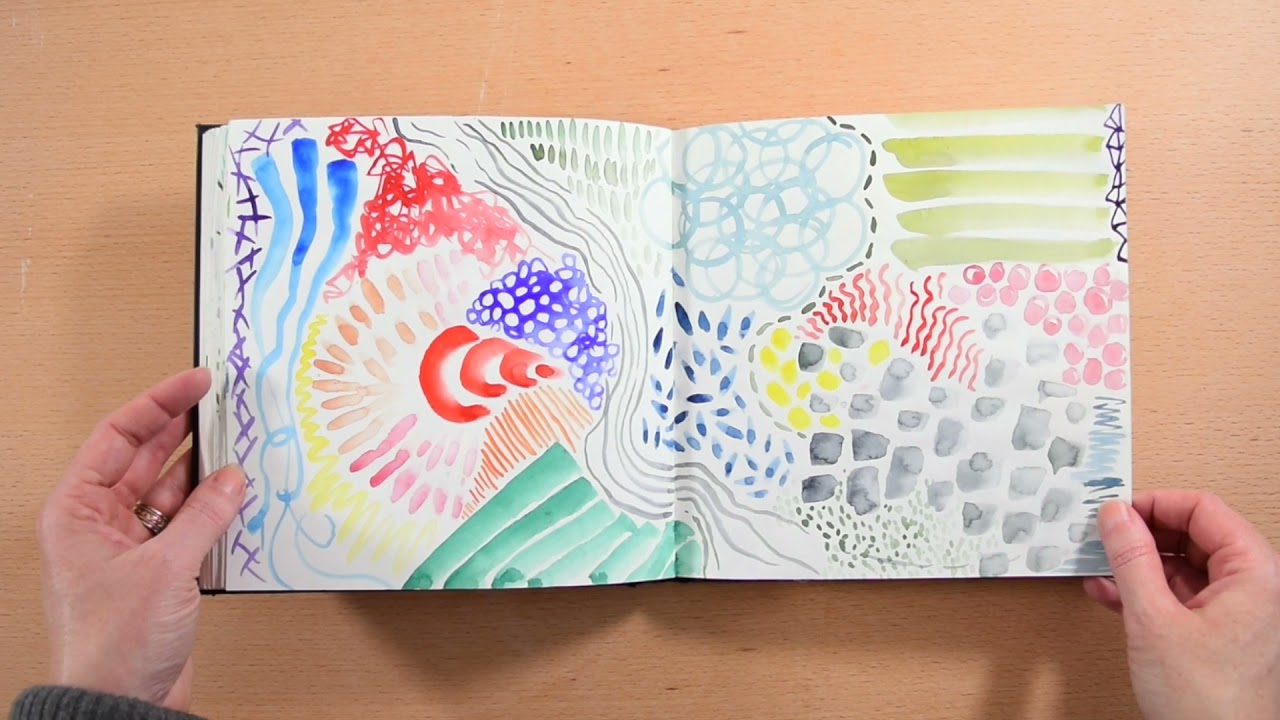 Sketchbook Flip 2021 (Something from the Studio) - YouTube