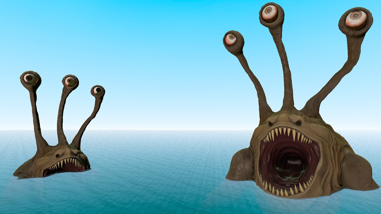 NEW SEA MONSTER CREATURE HEAR ME OUT! in Garry's Mod! - YouTube