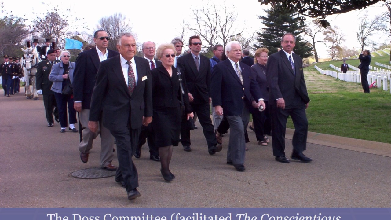 Desmond Doss Funeral - YouTube