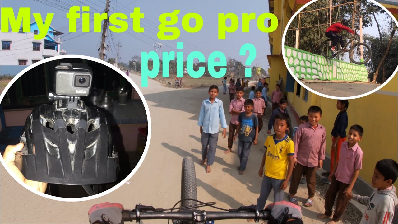 Blogging from my first go pro 🤩| Go pro footage - YouTube