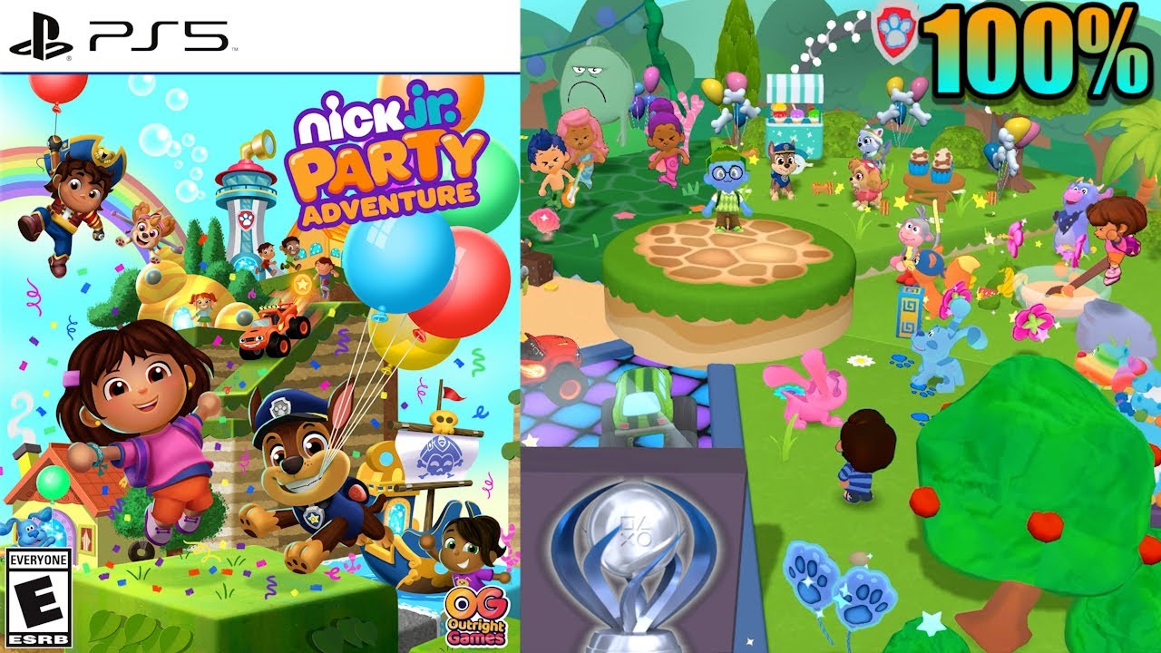 Nick Jr. Party Adventure [35] 100% PS5 Longplay (+ Platinum Trophy ...