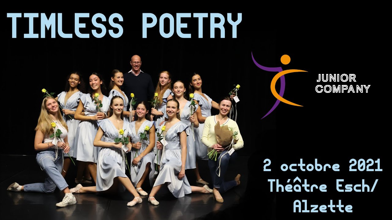 Timless Poetry 2021 danced by Junior Company CND Luxembourg - YouTube